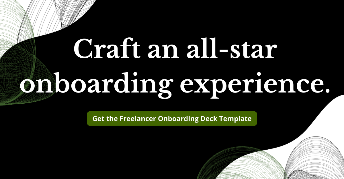 Freelancer Onboarding Deck Template - Omniscient Digital