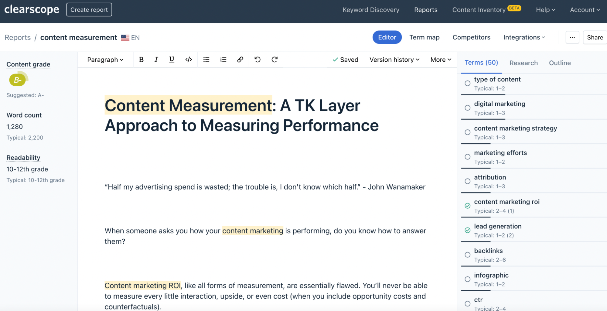 Content Measurement: A 4 Layer Approach to Measuring Performance ...