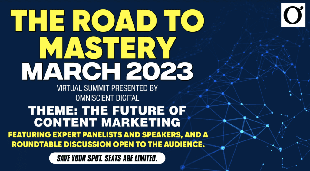 Register for The Road to Mastery