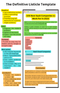 How to Write a Listicle (3 Templates + Examples) - Omniscient Digital