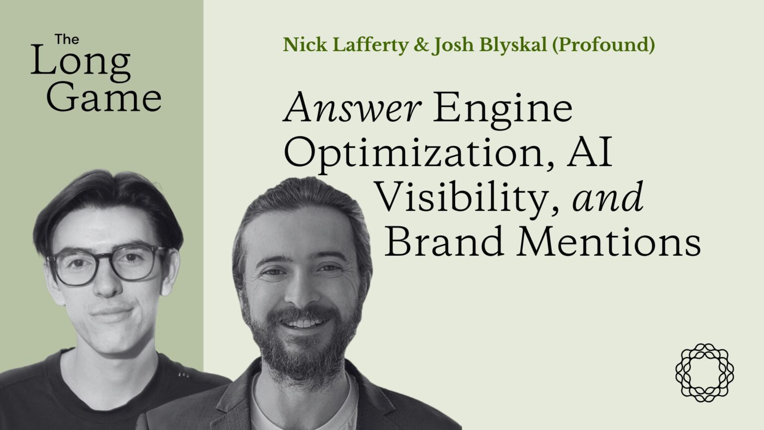 Answer Engine Optimization Strategies & Tactics with Nick Lafferty and Josh Blyskal (Profound ...